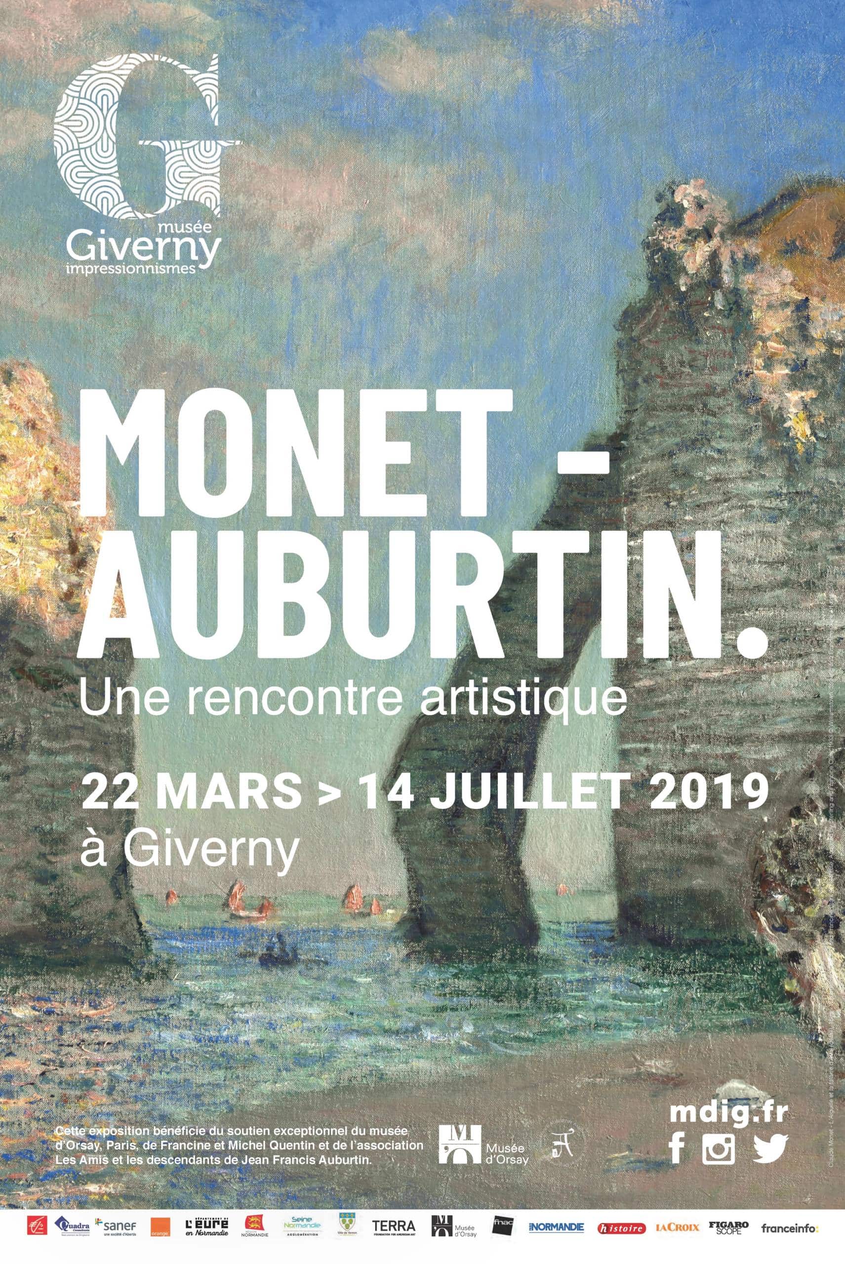 Affiche exposition "Côté jardin. De Monet à Bonnard " 2021 — Musée Giverny